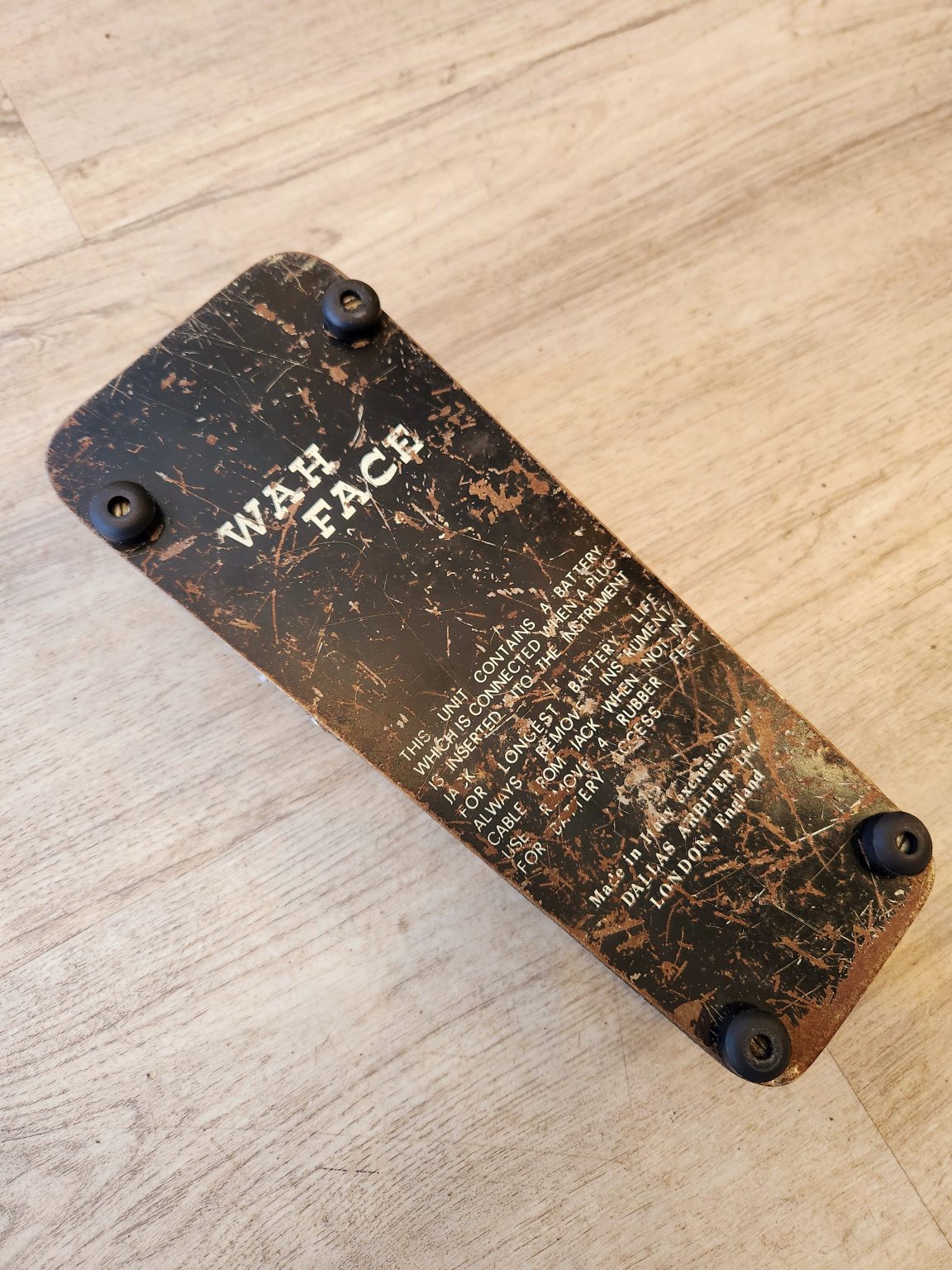 Dallas Arbiter Wah-Face - Spaceman Music