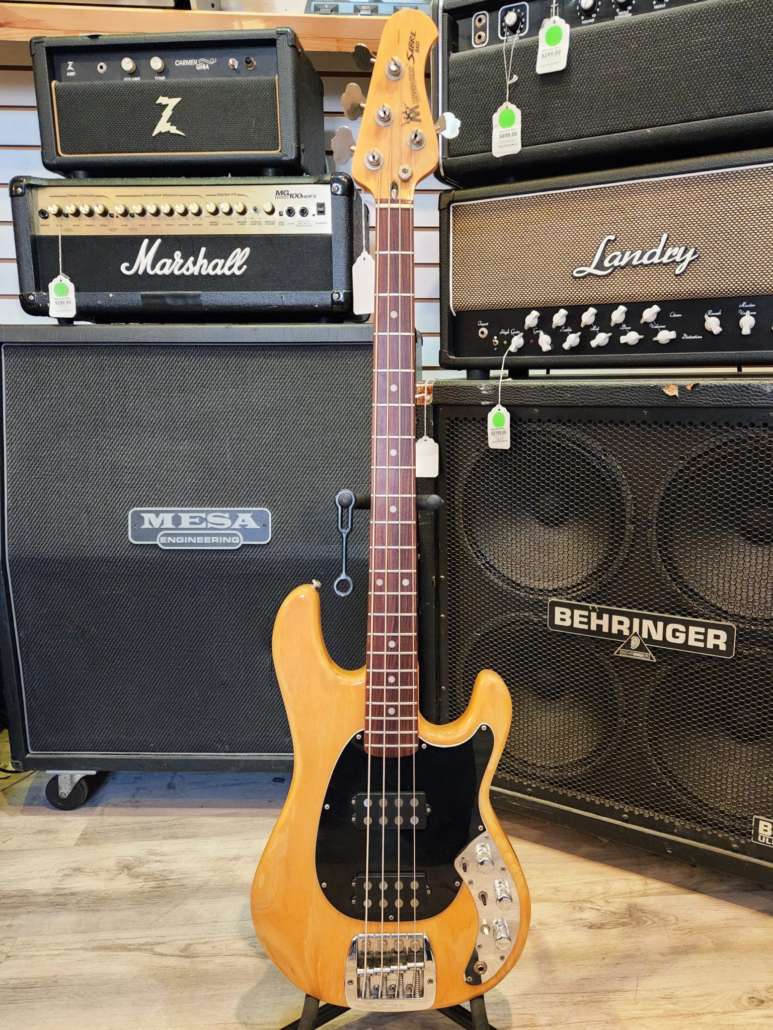 MusicMan Sabre Bass - Spaceman Music